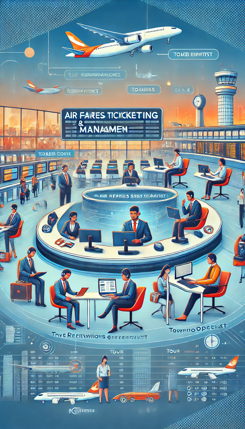 Diploma in Air Fares & Ticketing Management Course Details
